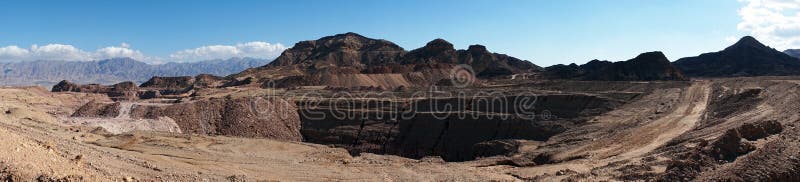 Quarry stock image. Image of land, surface, stone, hole - 49008575