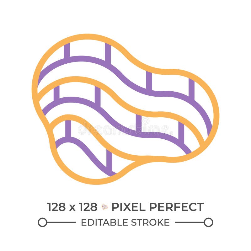 Quarry two color line icon stock illustration. Illustration of industry ...