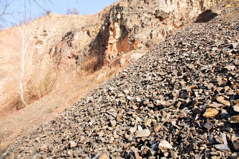 Quarry stock photo. Image of gray, bulk, huge, park, blocks - 38329430