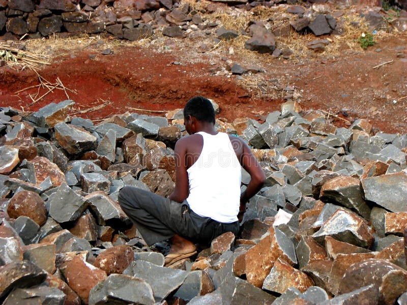 Quarry Worker stock photo. Image of backgrounds, background - 2478158