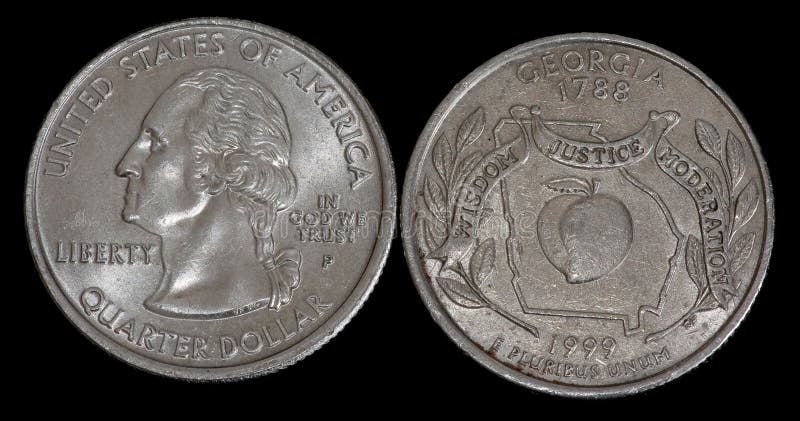 Georgia Us Quarter Dollar Stock Photos - Free & Royalty-Free Stock ...