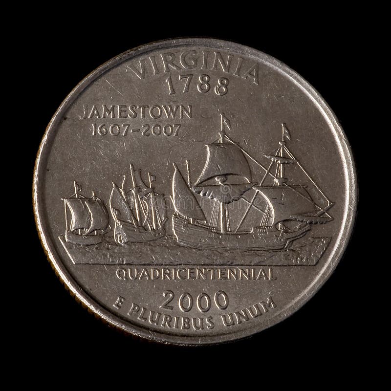 Quarter dollar from USA stock image. Image of numismatic - 134197923