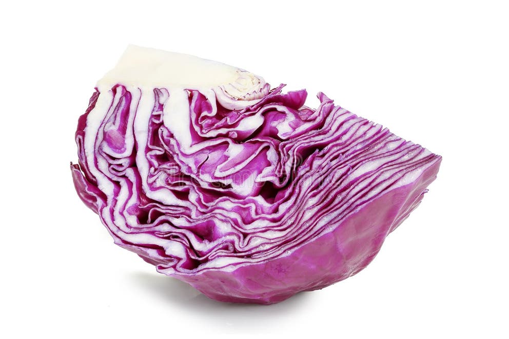 Red cabbage stock image. Image of purple, food, slice - 104494725