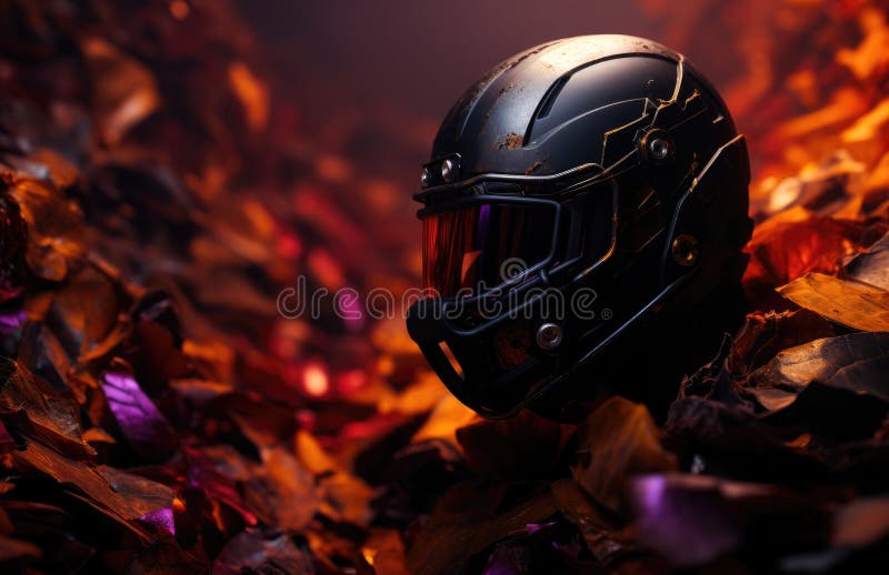 Quarterback in person stock image. Image of team, stadium - 307393107