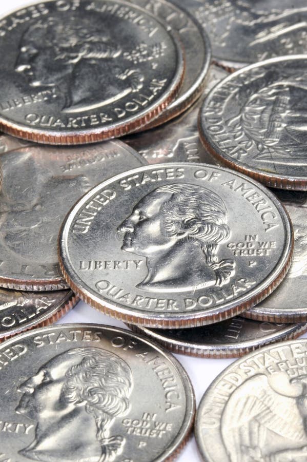 Quarters stock photo. Image of change, wealth, currency - 574852