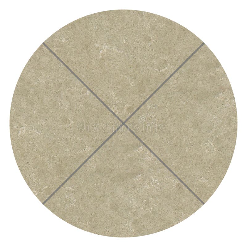Quartz Beige Round Seamless Ceramic Mosaic Tile and Pattern Useful As ...