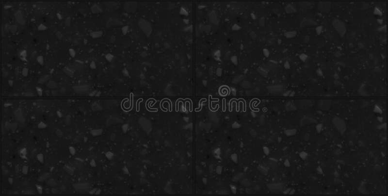 Quartz Black White Rectangle Seamless Ceramic Mosaic Tile and Pattern ...