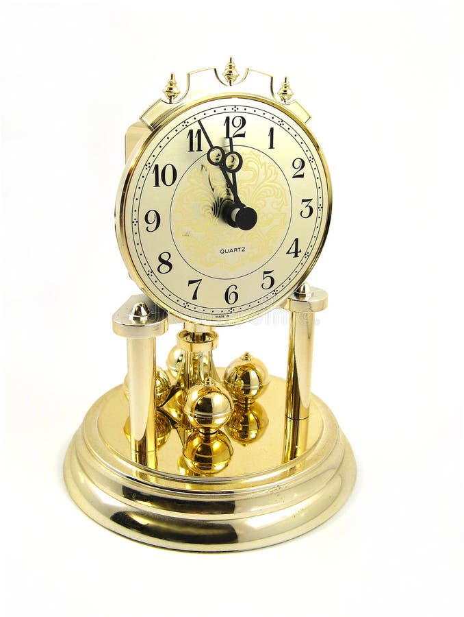 Quartz clock stock photo. Image of clock, minute, expensive - 3777252