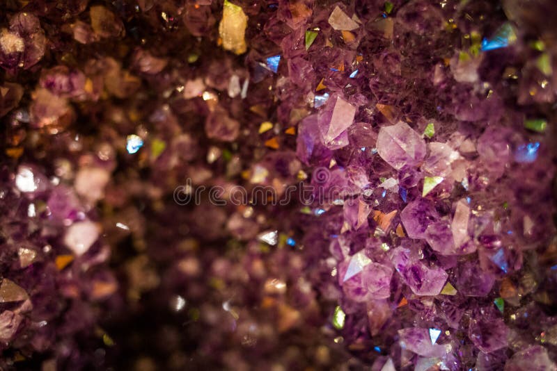 Quartz Crystal Rocks Pink Close Up Stock Image - Image of luxury ...