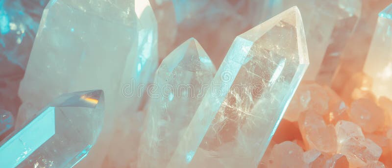Quartz Crystal Texture Highlighting Electronic Properties and Precise ...