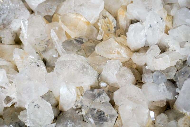 Quartz Crystals stock image. Image of minerals, crystal - 97965791