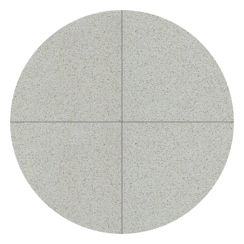 Quartz Gray Round Seamless Ceramic Mosaic Tile and Pattern Useful As ...