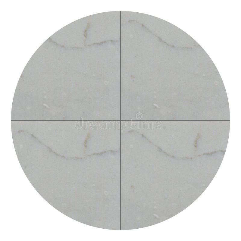 Quartz Gray Round Seamless Ceramic Mosaic Tile and Pattern Useful As ...
