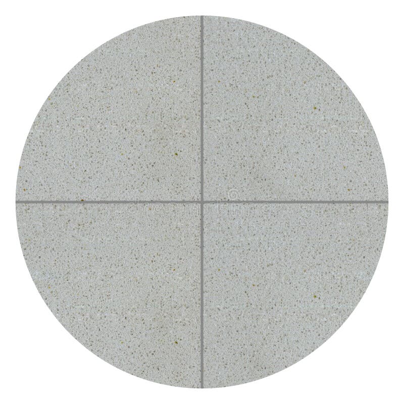 Quartz Gray Round Seamless Ceramic Mosaic Tile and Pattern Useful As ...