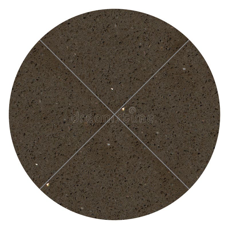 Quartz Gray Round Seamless Ceramic Mosaic Tile and Pattern Useful As ...
