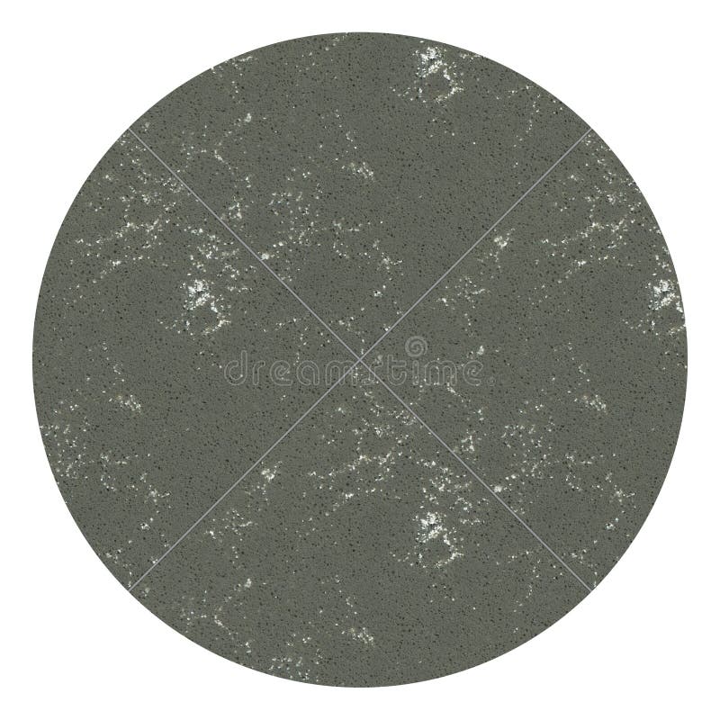 Quartz Gray Round Seamless Ceramic Mosaic Tile and Pattern Useful As ...