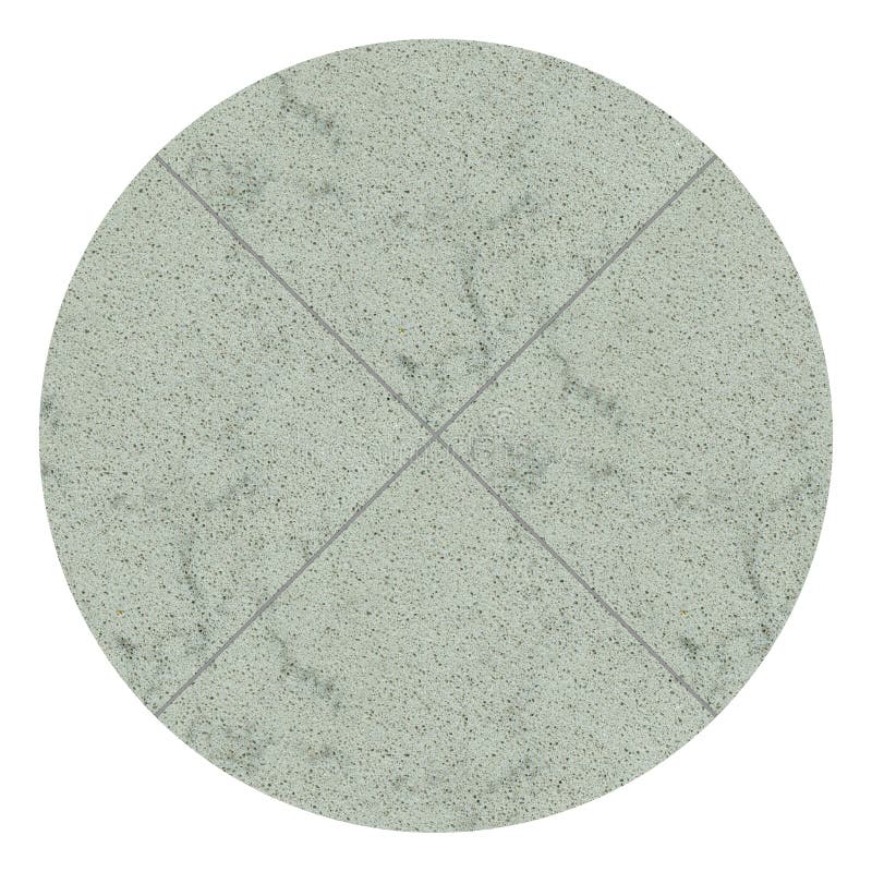 Quartz Gray Round Seamless Ceramic Mosaic Tile and Pattern Useful As ...