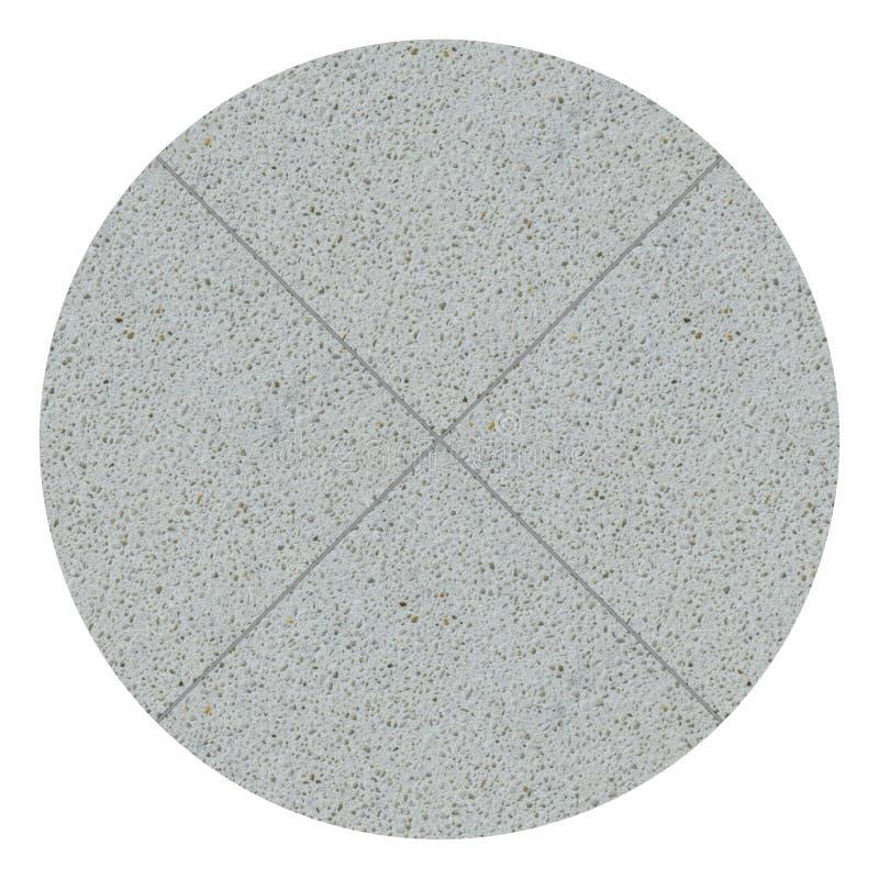 Quartz Gray Round Seamless Ceramic Mosaic Tile and Pattern Useful As ...