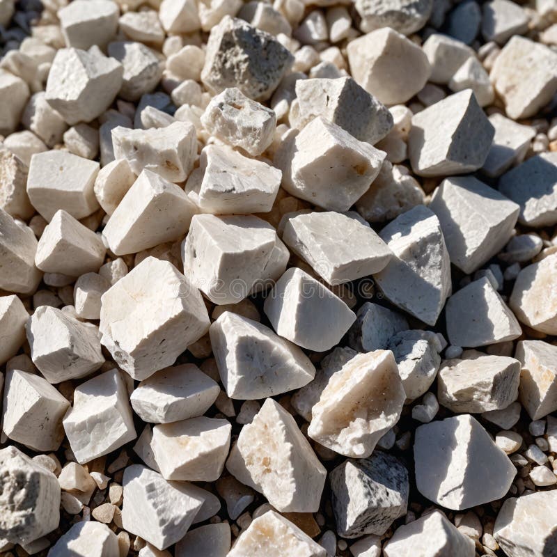 Quartz Ore Closeup in Industrial Setting Stock Illustration ...