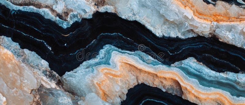 Quartz Veins and Linear Formations Create Striking Textures in ...