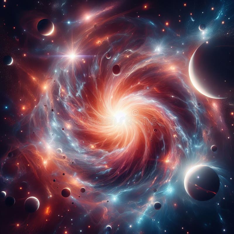 Quasar stock illustration. Illustration of isolated, cosmos - 12885411