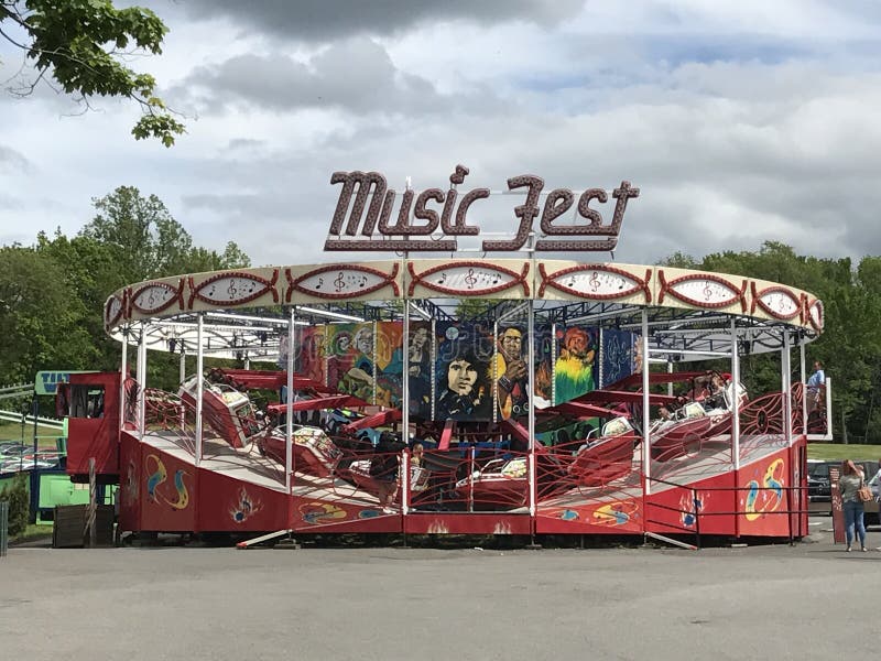 Quassy Amusement Park in Middlebury, Connecticut Editorial Stock Image ...