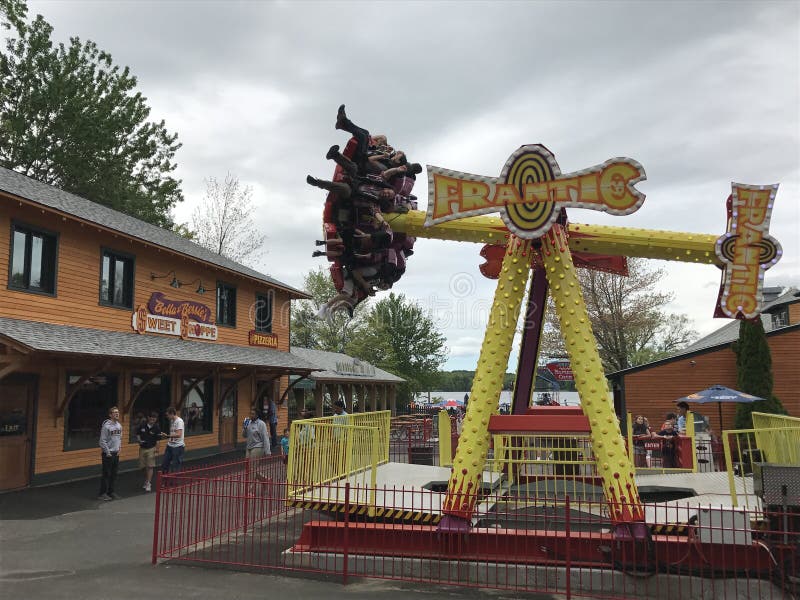 Quassy Amusement Park in Middlebury, Connecticut Editorial Photography ...