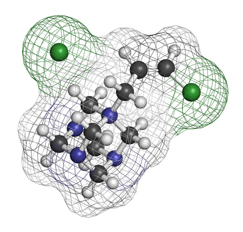 Quaternium-15 Surfactant and Preservative Molecule, Formaldehyde ...