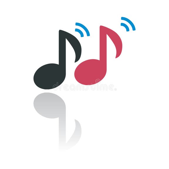 Quavers Music Note. Vector Illustration Decorative Design Stock Vector ...