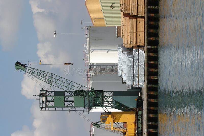 At the Quay stock image. Image of hook, transportation - 108515