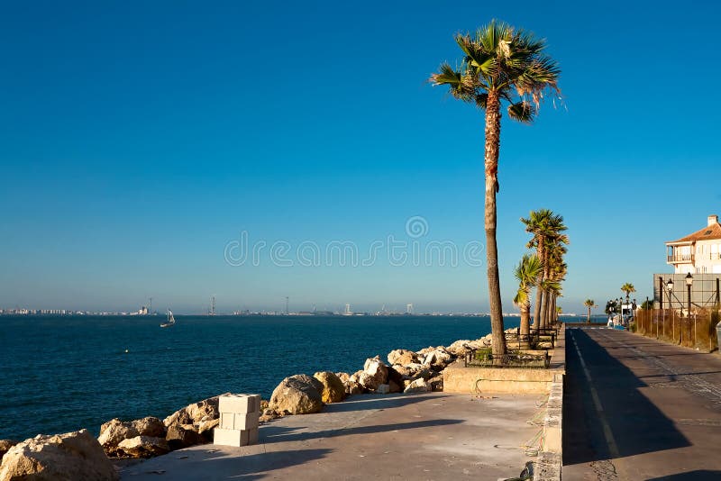 Quay stock photo. Image of beauty, andalucia, blue, mediterranean ...