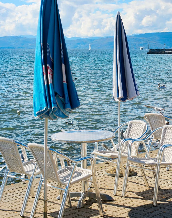 Quayside restaurant stock image. Image of little, ocean - 84747335