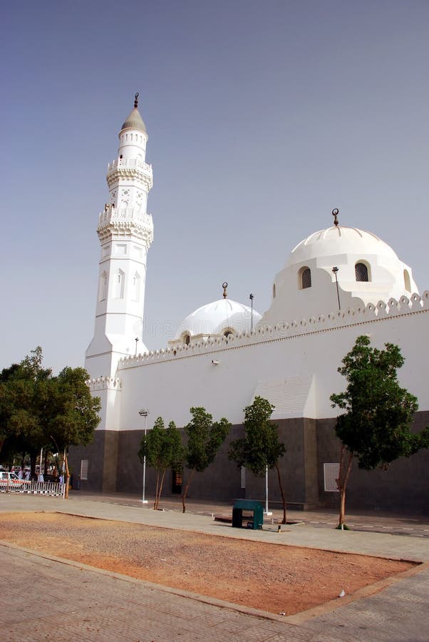 Quba Mosque stock photo. Image of ramadan, amen, arabia - 2401256
