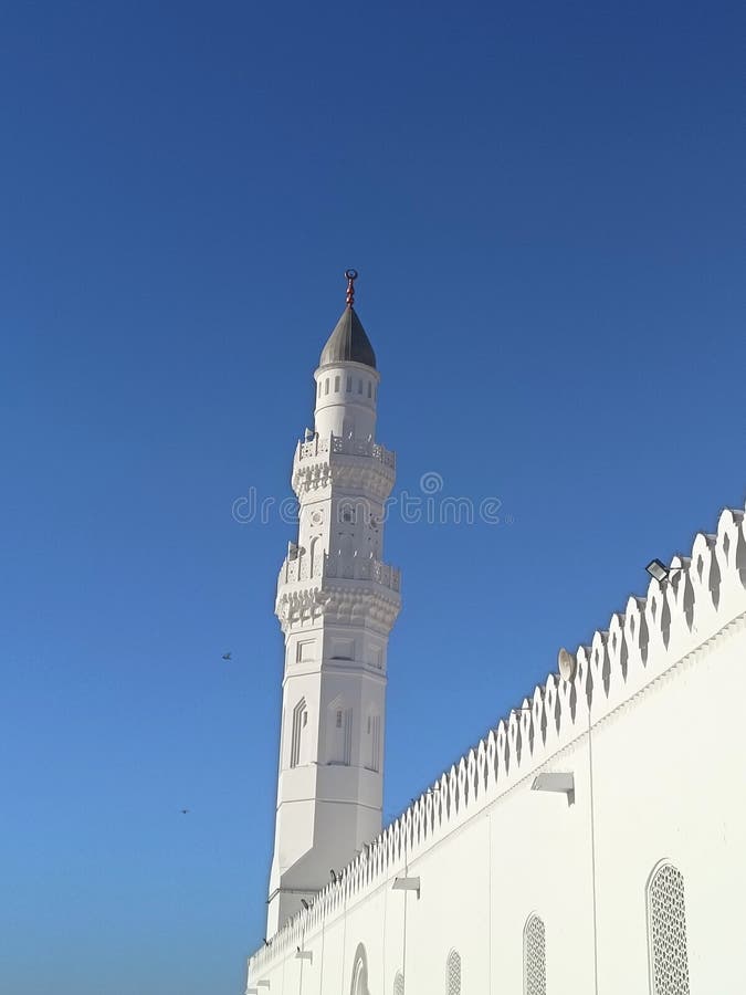 Quba Mosque, Madinah Al-Munawaroh Stock Photo - Image of munawaroh ...