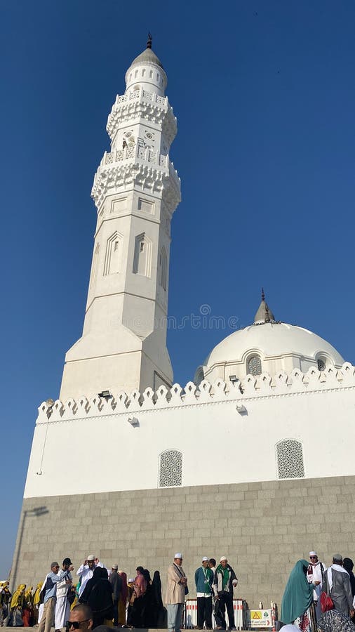 The First Mosque in Medina, the Quba Mosque Editorial Stock Image ...
