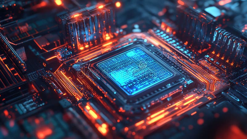 Circuit Algorithm Qubit Bouncing Quantum Processor Ai Stock Illustrations 2 Circuit Algorithm