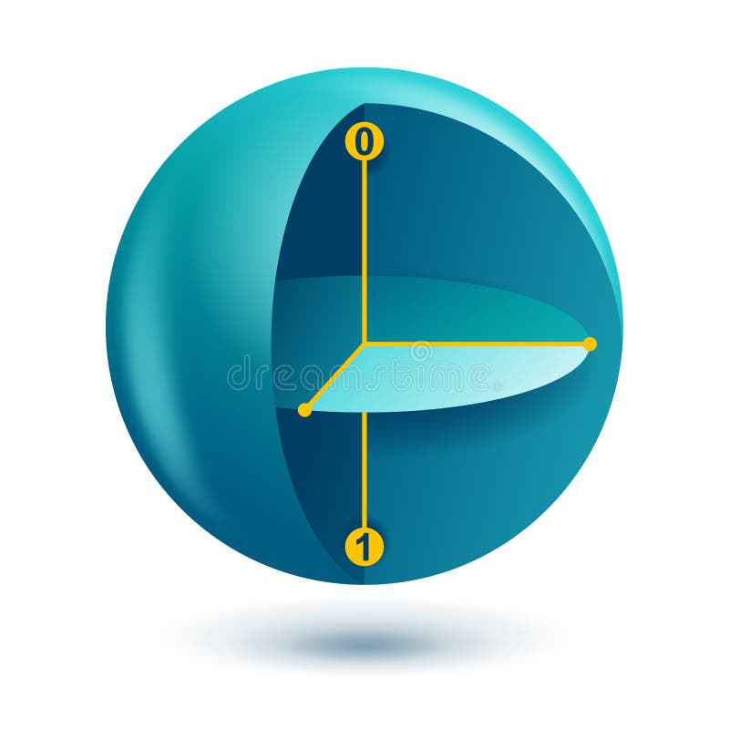 Qubit 3D Icon - Basic Unit of Quantum Computing Stock Vector ... Qubit 3D Icon - Basic Unit of Quantum Computing Stock Vector ...