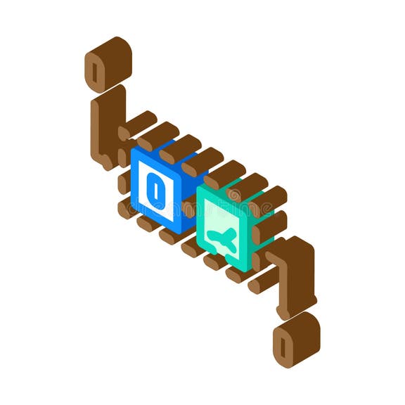 Qubit Measurement Quantum Computer Isometric Icon Vector Illustration ...