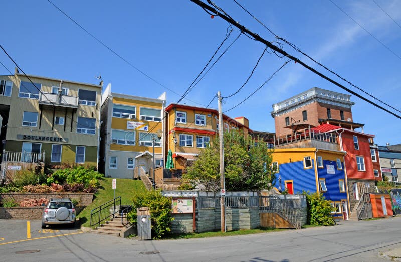 Quebec; Canada- June 25 2018 : City of Gaspe Editorial Image - Image of ...