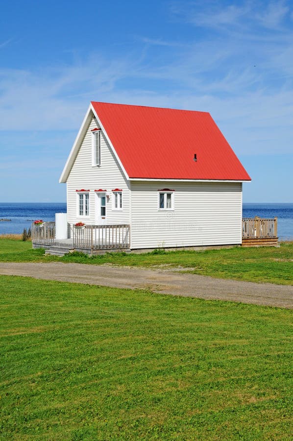 Quebec; Canada- June 25 2018 : Small Village of Village En Chanson ...