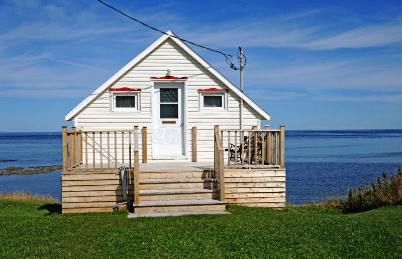 Quebec; Canada- June 25 2018 : Small Village of Village En Chanson ...