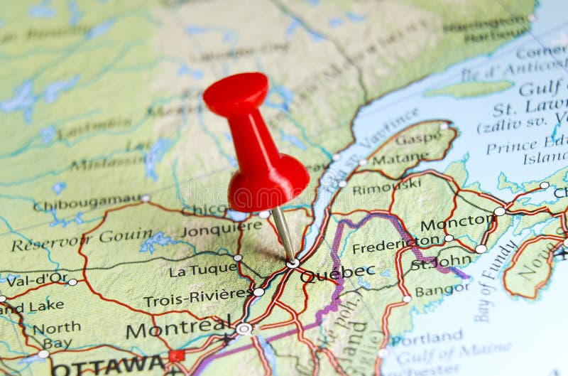 Quebec City Map Usa Stock Photos - Free & Royalty-Free Stock Photos ...
