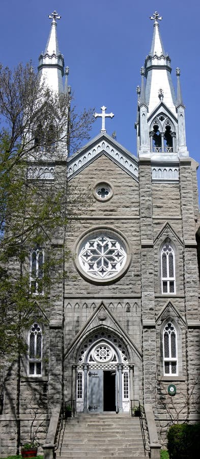 Quebec Church stock photo. Image of architecture, traditional - 787788