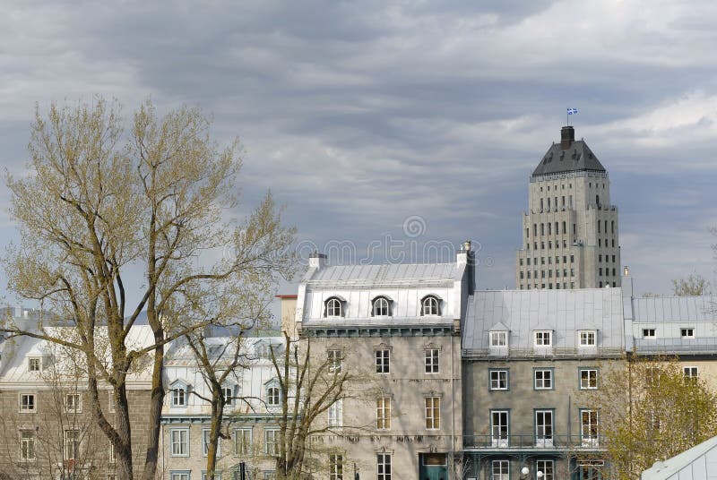 Quebec City Architecture stock image. Image of travel - 2569043