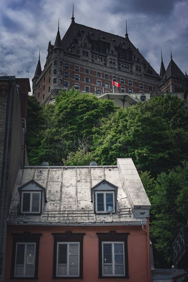 Quebec City Architecture Quebec City Quebec Stock Image - Image of ...