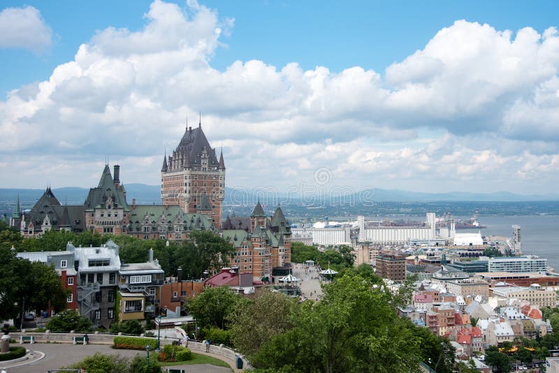 Quebec City Skyline stock photo. Image of space, canada - 101244956