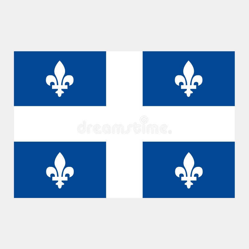 Quebec of Icon. Vector Illustration Stock Vector - Illustration of ...