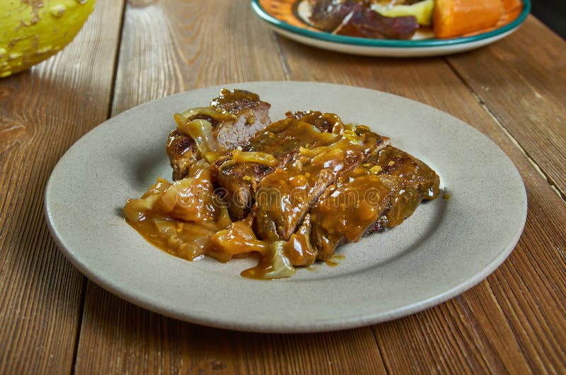 Quebec Maple Smoked Brisket Stock Photo - Image of food, meal: 145014786