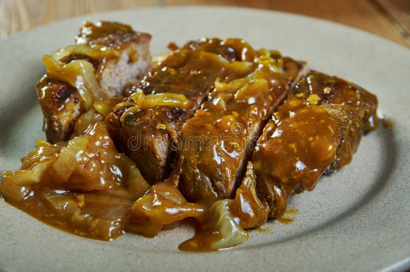 Quebec Maple Smoked Brisket Stock Image - Image of crisp, delicious ...