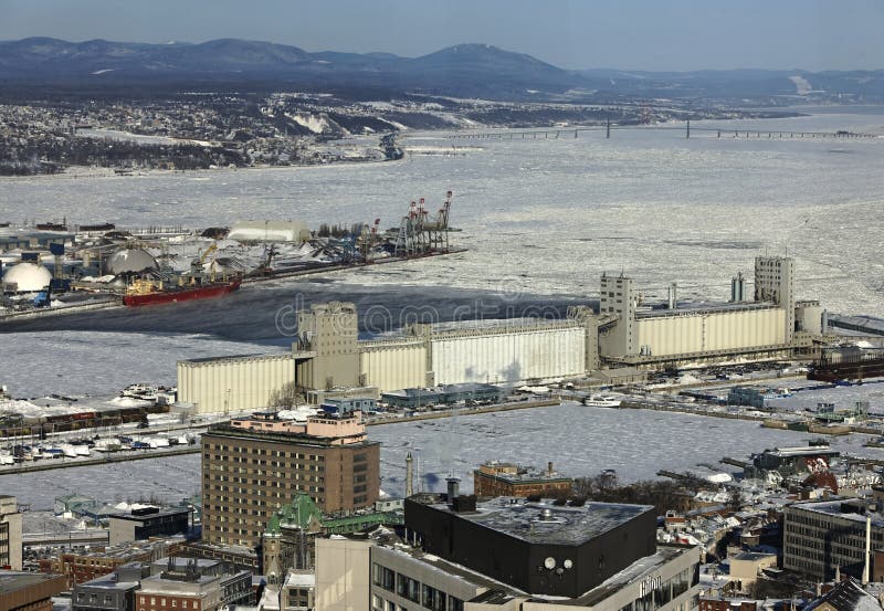 Quebec port stock photo. Image of historic, castle, city - 7944312